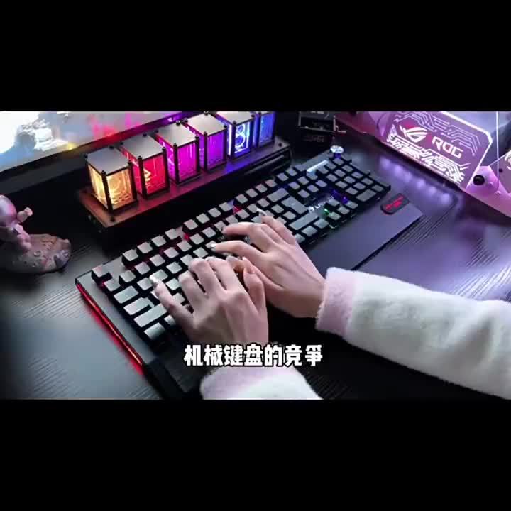 狼途k1000游戏机械键盘鼠标耳机套装青黑红轴电竞客制化手托电脑 Th