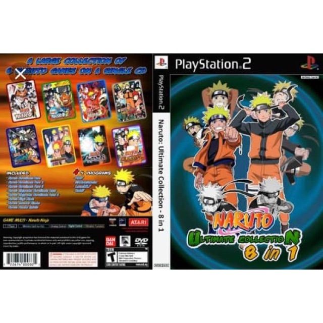 PS2 Naruto Ultimate Collection 8 in 1 | Lazada