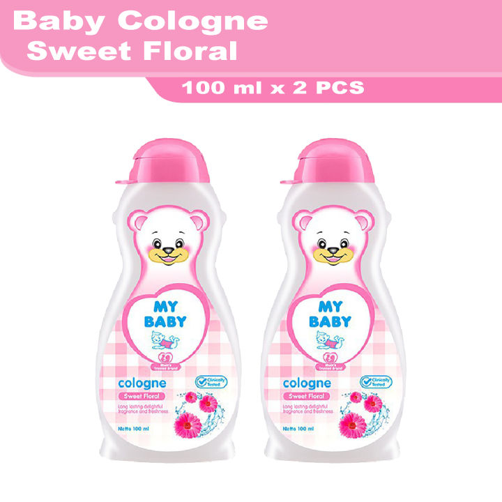 [ 2 PCS ] MY BABY Cologne Sweet Floral 100 ml - Parfum Minyak Wangi ...