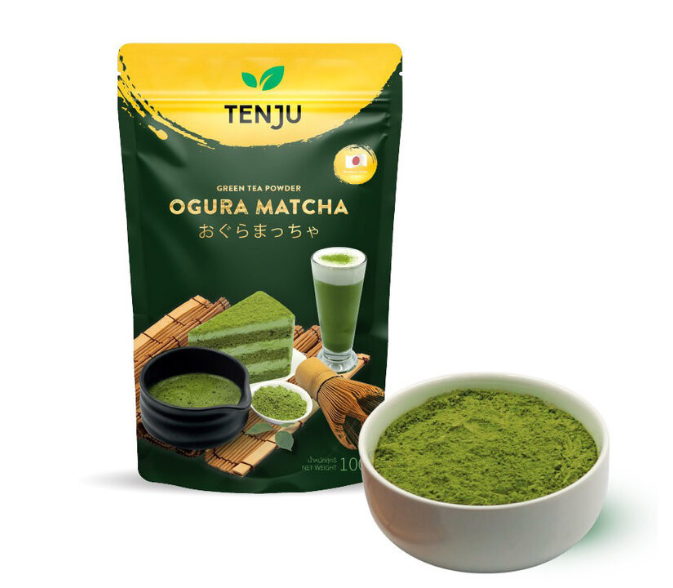 Tenju Ogura Matcha ผงโอกุระมัทฉะเกรดพรีเมี่ยม นำเข้าจากประเทศญี่ปุ่น ...