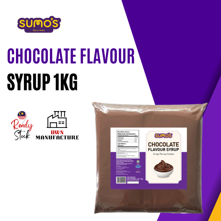 Sumo's Gourmet Chocolate Flavour Syrup 1kg HALAL | Lazada