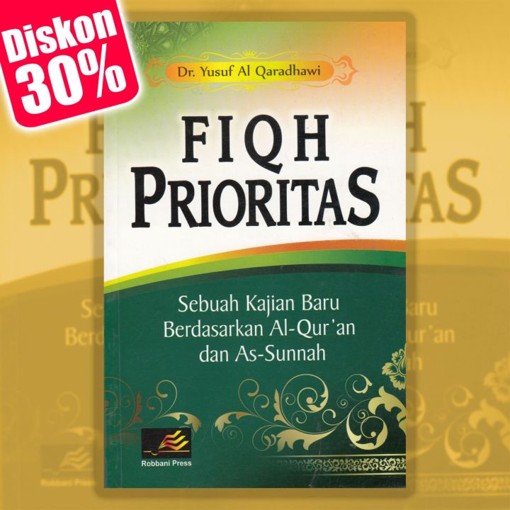 Buku Fiqih Prioritas / Fiqh Prioritas By Dr. Yusuf Al Qaradhawi | BISA COD | Lazada Indonesia