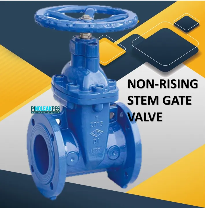 6" NRS GATE VALVE - CAST IRON - MECH BRAND - ANSI150 - FLANGED TYPE ...