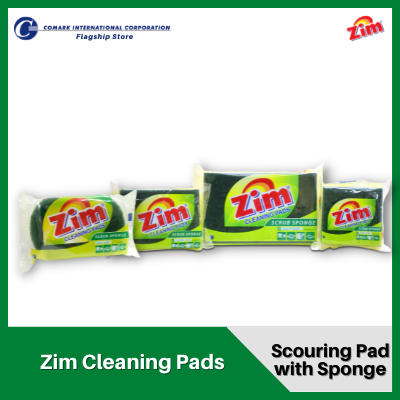 Zim Cleaning Pads - Scouring Pad with Sponge | Lazada PH