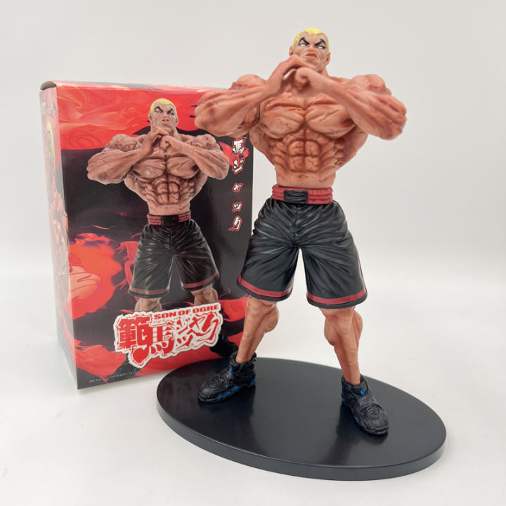8.6" Anime BAKI the Grappler Jack Hanma PVC Statue Figure Toy Box ...