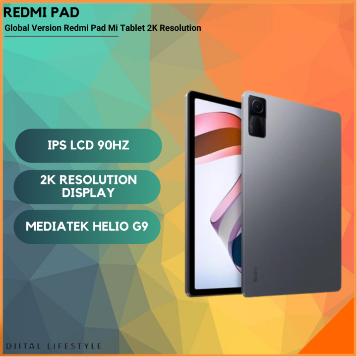 Latest New Global Version Redmi Pad Mi Tablet 2K Resolution 64GB/128GB ...