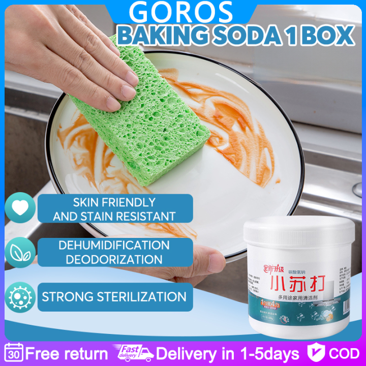 All Purpose Baking Soda Clean Kitchen Multi-Purpose Degrease Brush Shoes Remove Yellow Stains ...