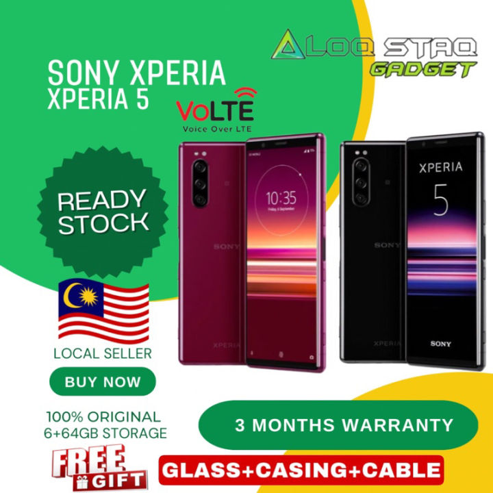 SONY XPERIA 5 (6+64GB) VOLTE TELEFON MURAH ORIGINAL SNAPDRAGON GAMING ...