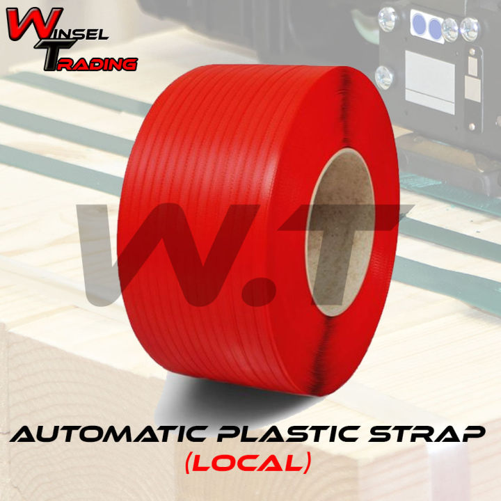 Automatic Plastic Strap Local (Red) | Lazada PH