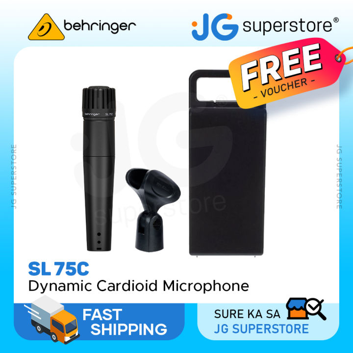 Behringer SL 75C Dynamic Cardioid Microphone with Integrated Spherical ...