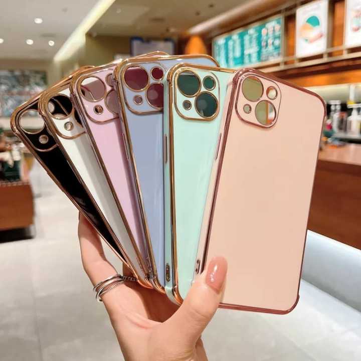 Soft Case Chrome Samsung A02 A04 A10 A10S A11 M11 A12 M12 A54 4G 5G ...