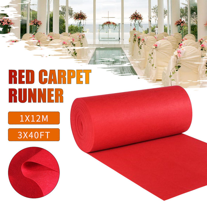 Red Carpet One-time For Indoor and Outdoor Wedding/Exhibition/Party ...