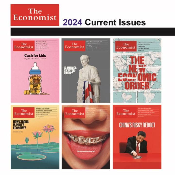 (Single issues sales) The Economist issue 2024 | Lazada