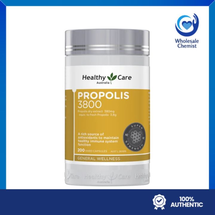 Healthy Care Ultra Premium Propolis 3800 (200 Capsules) | Lazada