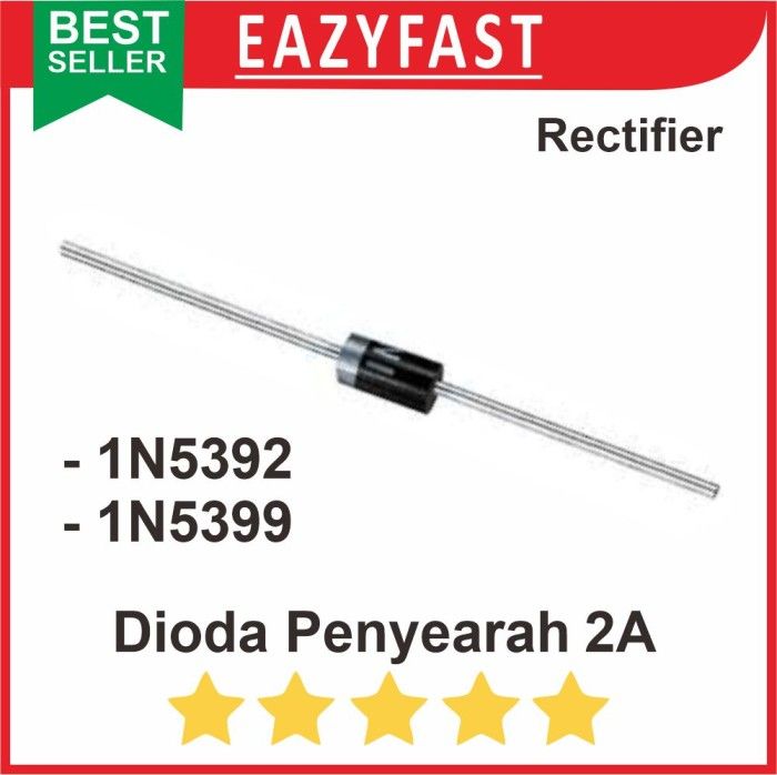 Dioda 2A 1N5392 1N5399 1N 5399 2 A Ampere Diode Rectifier Penyearah ...
