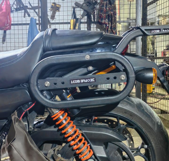 Harley-Davidson Street Rod 750 Side Pannier ONLY J.COM Heavy Duty ...