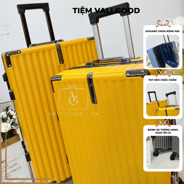 VOUCHER 15% vali 832 khung nhôm khóa sập chống bể chống chày bánh xe ...