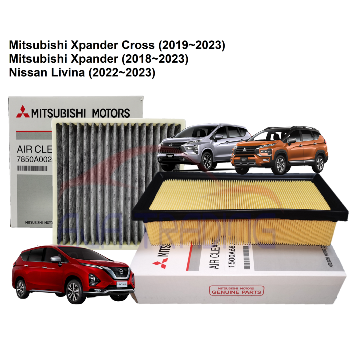 Combo Air Filter and Charcoal Cabin Filter for Mitsubishi Xpander ...