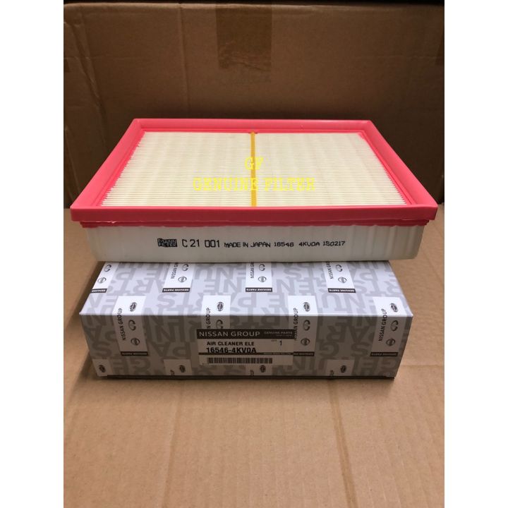 NISSAN NAVARA D23 NP300 2015 PRESENT AIR FILTER 16546-4KV0A | Lazada