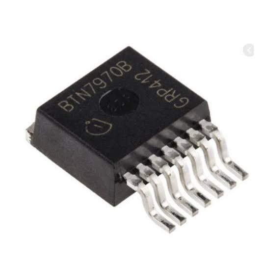 BTN7970B BTN 7970B BTN7970 SMD IC Motor Driver 4-Tak To-263-7 43A ...