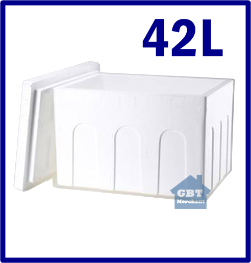 Styro Foam box Seafood 42L /Frozen food polystrene box fruit box gabus ...