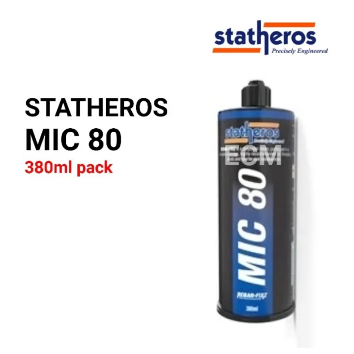 STATHEROS MIC80 (420ML) REBAR FIX HYBRID MORTAR INJECTION SYSTEM | Lazada