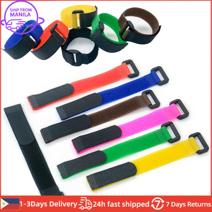 [Leslye] Reusable Nylon Reverse Buckle, Hook and Loop Velcro Buckle ...