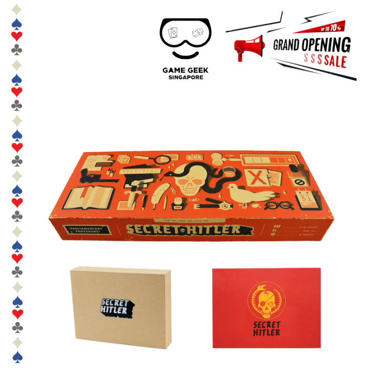 [🇸🇬Singapore STOCK] Secret Hitler Board Game Party Game Party Game ...