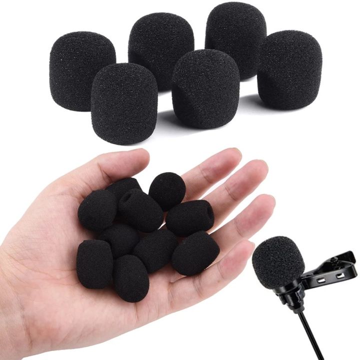 Round Ball Lavalier Microphone Foam Windscreen Sponge Windshields 6mm ...
