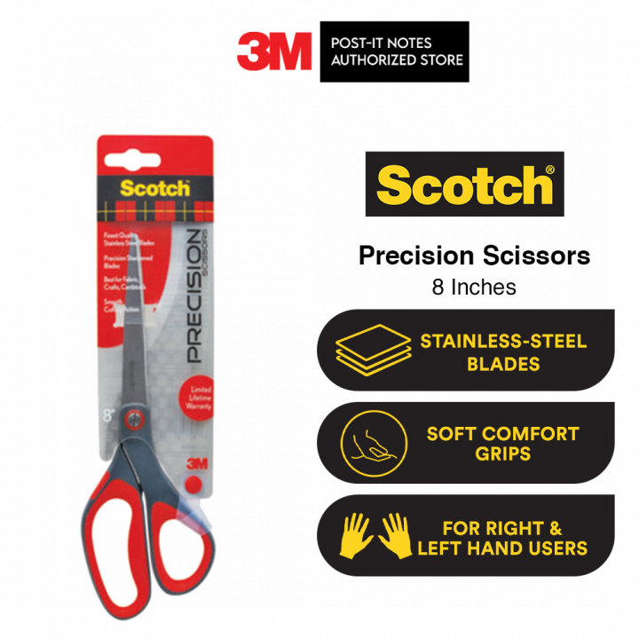 3M Scotch™ Precision Scissors 1448, 8in (MS1448) | Lazada PH