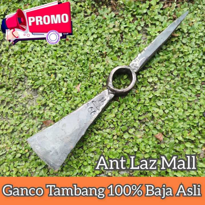 Ganco Tambang Super Tajam Dua Sisi - Belencong 45 Cm Untuk Gali Tanah ...