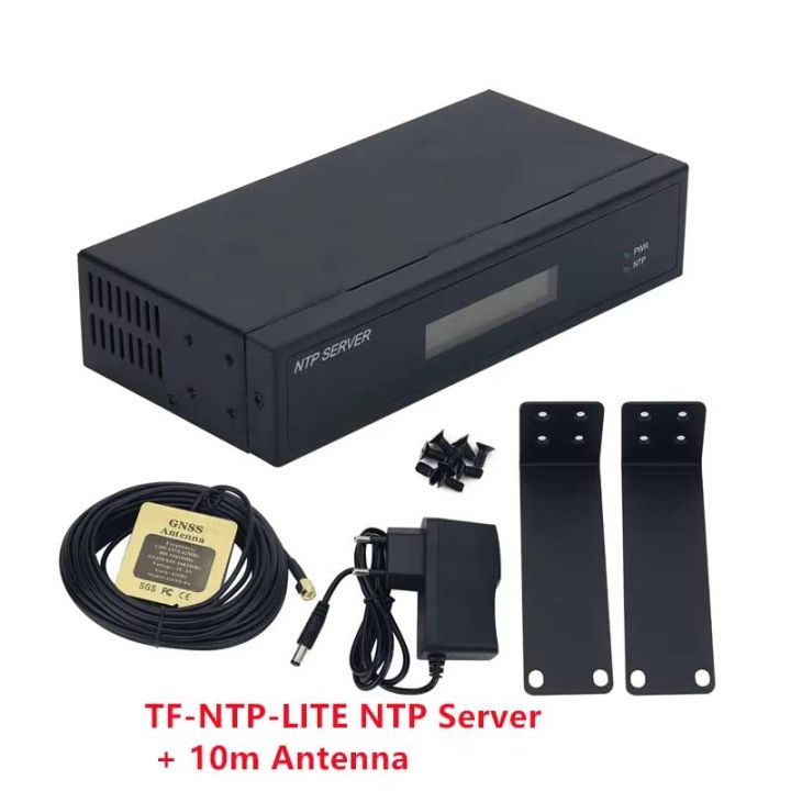 TF-NTP-LITE NTP Server + 10m Antenna Network Time Server with Screen 2 ...