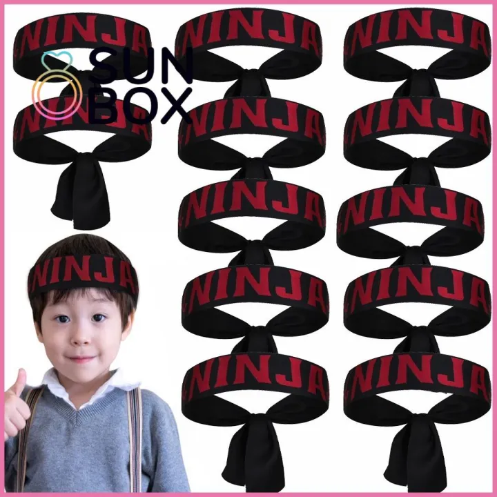 SUN BOX อุปกรณ์อเนกประสงค์ ที่คาดผมนักรบเด็ก นินจาคาราเต้ ดูดคาย ...