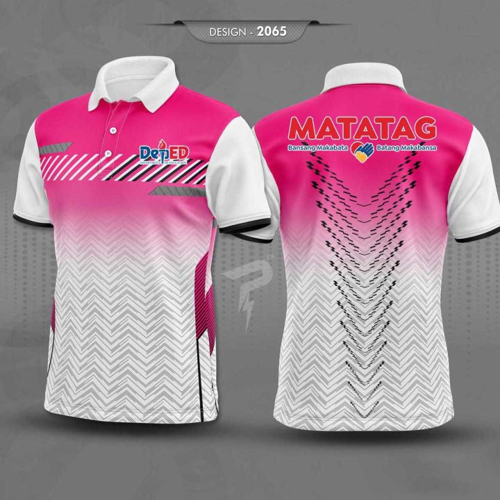 DEPED MATATAG POLO SHIRT UNIFORM FULL SUBLIMATION POLO FOR WOMEN AND ...