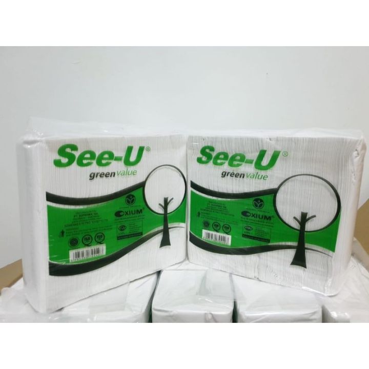 See-U Seeu See u Green Value Tissue 2 Ply Kiloan 620 Gram | Lazada ...