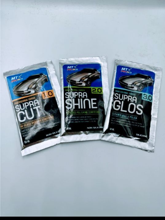 (MTX) Microtex Supra Cut 1.0(30mL), Supra Shine 2.0(30mL), Supra Glos 3 ...
