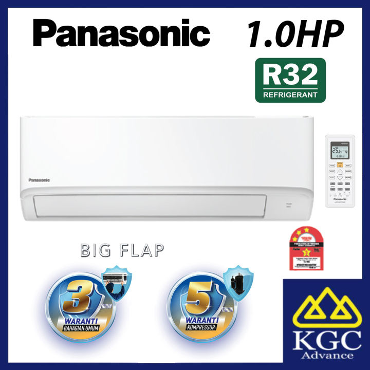Panasonic 1.0HP R32 Non-Inverter Air Conditioner CS-PN9WKH-1 / CU ...