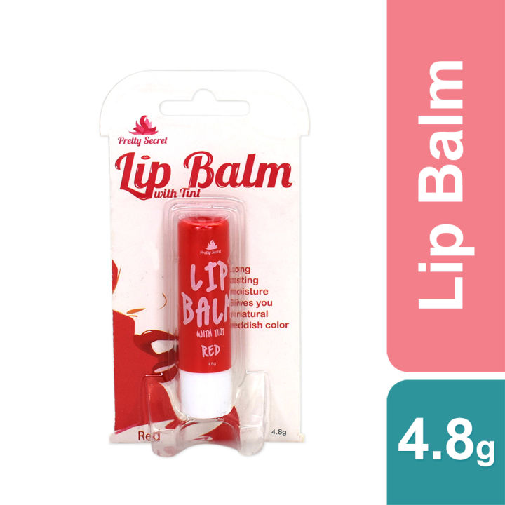 Pretty Secret Red Lip Balm with Tint 4.8g | Lazada PH