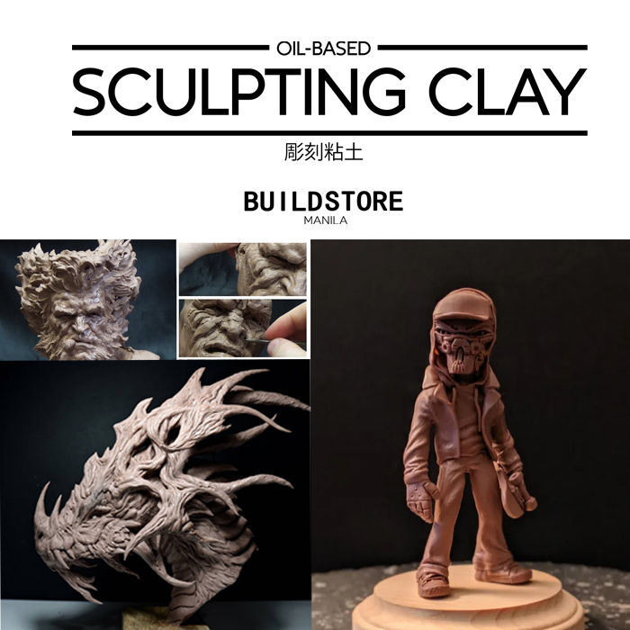 Wax Hard Sculpting Clay | Oil-based Sculpting Clay High Precision Detailed Sculpting | Monster ...