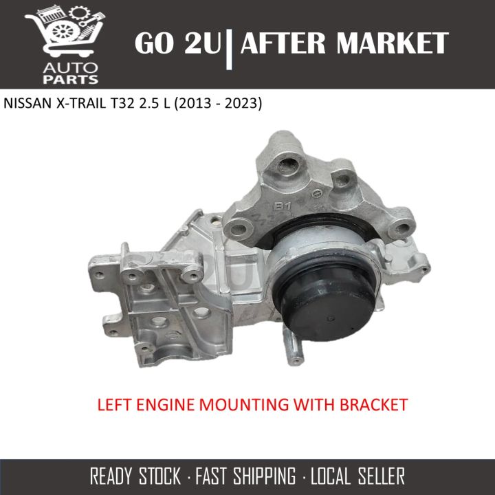 LEFT ENGINE MOUNTING WITH BRACKET - 11220-4BA0A NISSAN X-TRAIL T32 2.5 ...