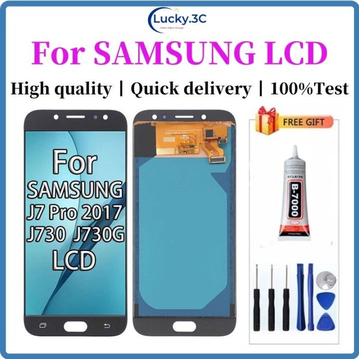 For SAMSUNG J7 Pro 2017 SM-J730 J730G LCD screen replacement display ...