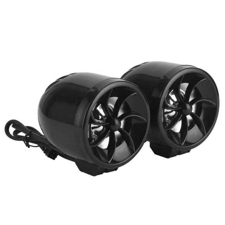 12V Motorcycle Bluetooth Speaker Audio Music MP3 Player Amplifier High ...