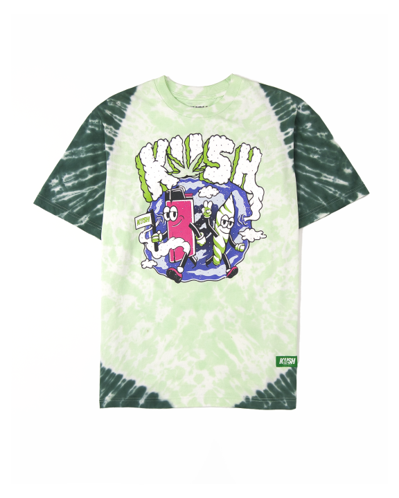 KUSH Co. BEST BUDS (Tiedye) 100% Cotton T-Shirt | Lazada PH
