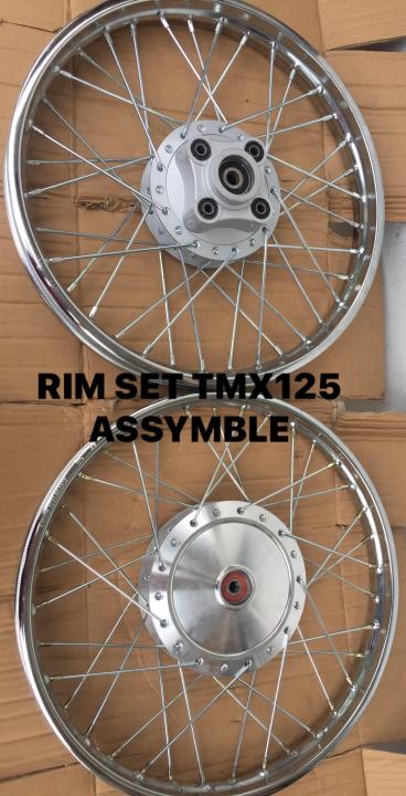 TMX125 ALPHA RIMSET(ASSYMBLE)RIM SIZE 17 | Lazada PH