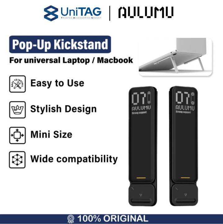 Laptop Macbook Kickstand Aulumu Pop Up Universal Portable Foldable ...