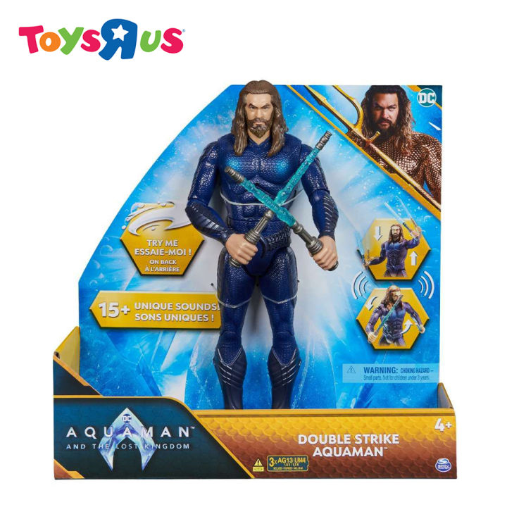 DC Aquaman and The Lost Kingdom - Double Strike Aquaman 12-Inch Action ...