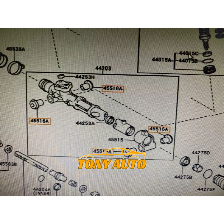 ORIGINAL TOYOTA ACR30 ANH10 NCP93 HARRIER ACU30 CAMRY ACV40 ACV30 ...