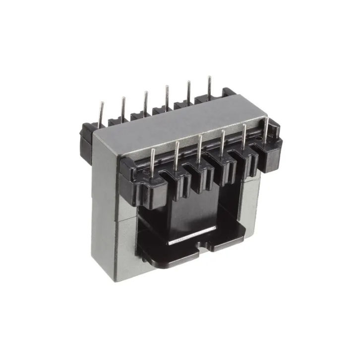 2Sets EE50 6 with 6pin Transformer Bobbin PC40 Ferrite Core Vertical 4 ...