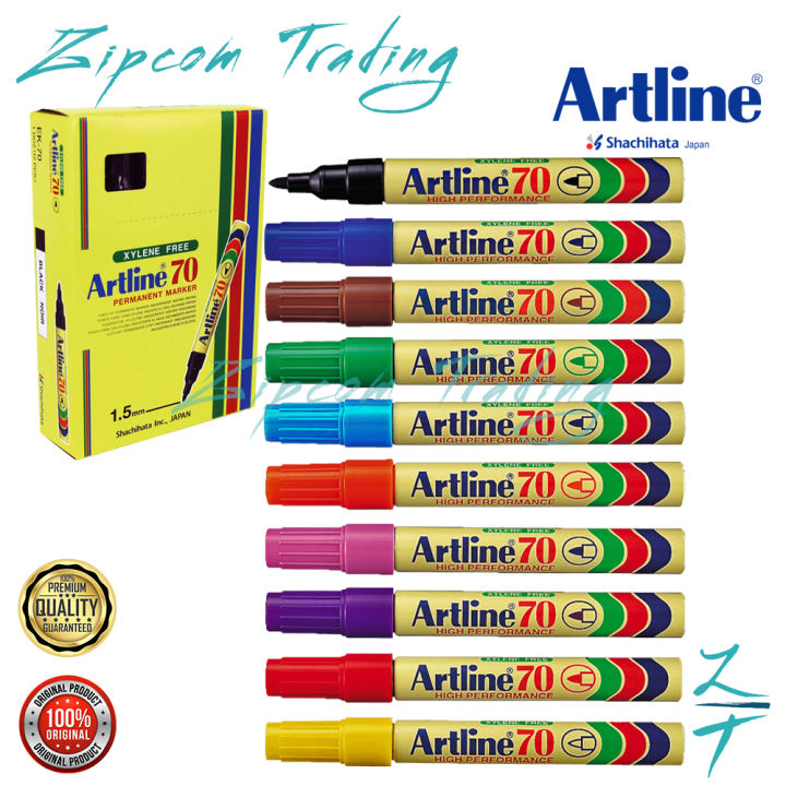 Artline 70 High Performance Permanent Marker ( EK-70 ) | Lazada