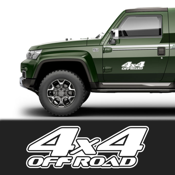 off road car sticker 4x4 off road car modification stickers 28cm x 10cm ...